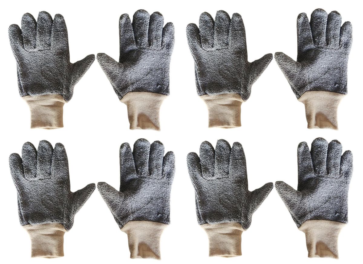 Grey Cotton Gloves - 4 Pack | Shop Today. Get it Tomorrow! | takealot.com