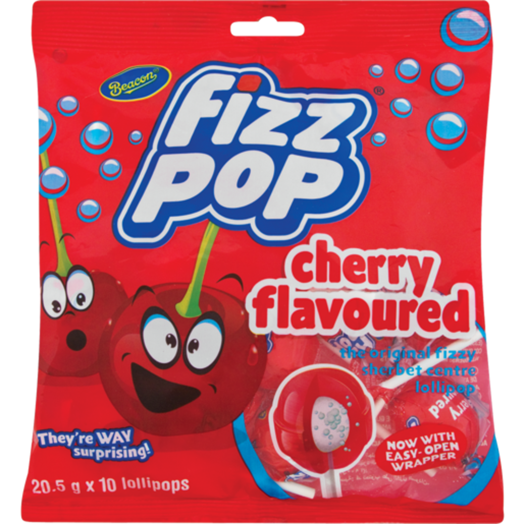 Beacon Fizz Pop Cherry Flavoured 10s Shop Today Get It Tomorrow