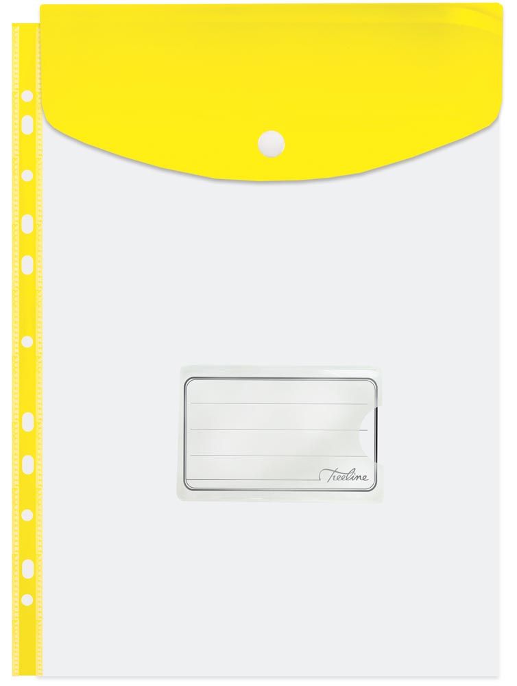 Treeline Filing Carry Folder A4 Yellow - Pack of 5 | Shop Today. Get it ...