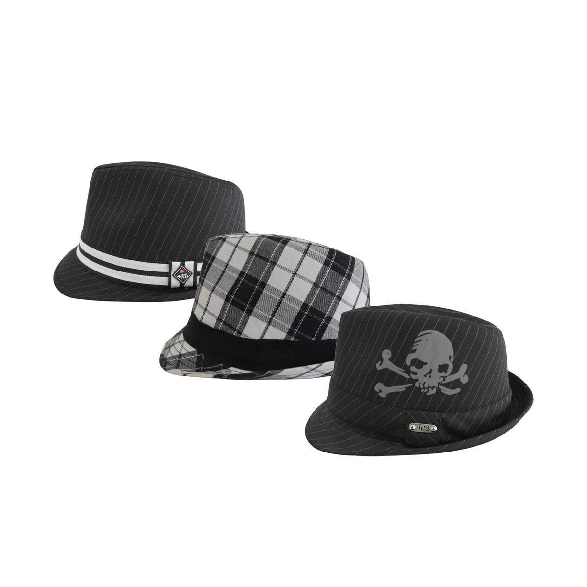 SKA Set of Three Fedora Hats with 3 different prints. | Shop Today. Get ...