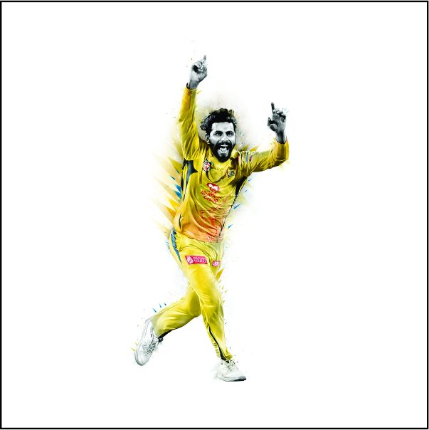 Super King Ravindra Jadeja - A1 Poster | Shop Today. Get it Tomorrow ...