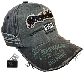 Groovy Vibes for Men and Women: Retro Rock Shank Jamaica Baseball Cap ...