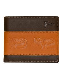 Fino HL-007/RYO Genuine Leather Rhino Card Wallet with SD Card Holder ...
