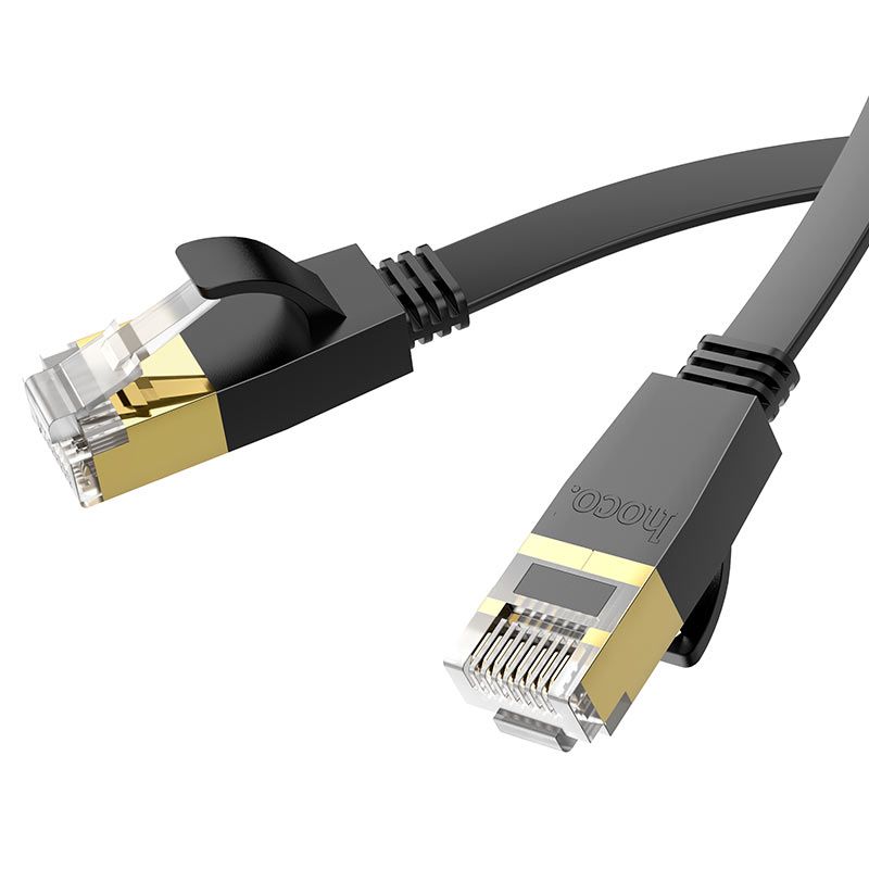 Hoco US07 CAT6 LAN Pure Copper Ant-Interference 1Gbps Flat Cable | Shop ...