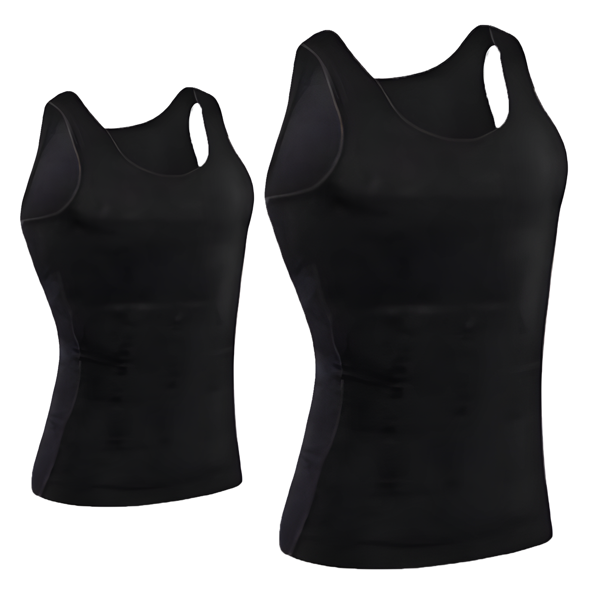 Men Vest Slimming Body Shaper Vest Shapewear Belly Hidden Clothing - 2 ...
