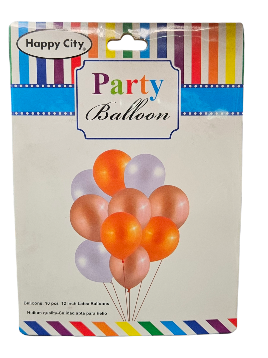 10 Piece Latex helium Party Balloons - Orange | Shop Today. Get it ...