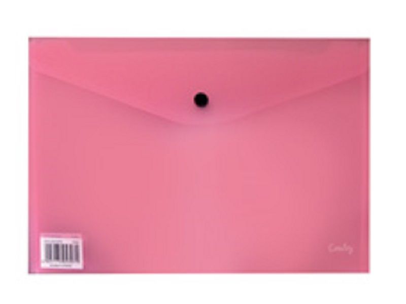Croxley A4 Document Envelope with Button - Pink (Pack of 12) | Shop ...