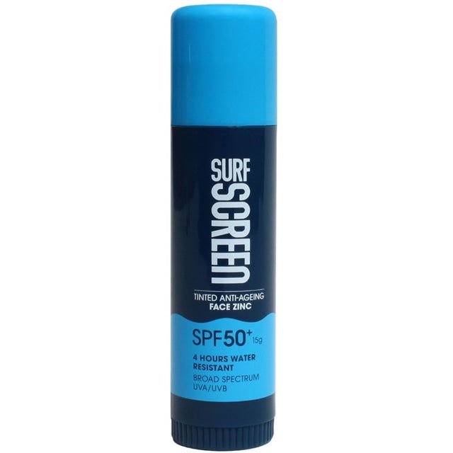 Surfscreen SPF50+ ZINC Stick (Natural & Reef-safe ingredients - sun ...