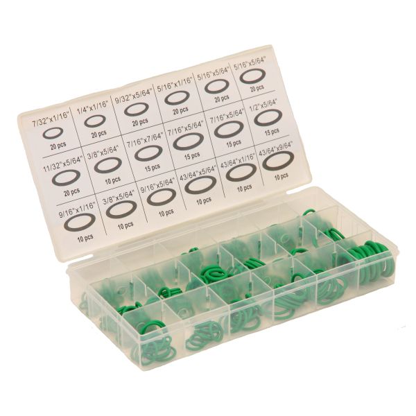 Micro-Tec - O-Ring Green Assortment 270 Piece - 5 Pack | Shop Today ...