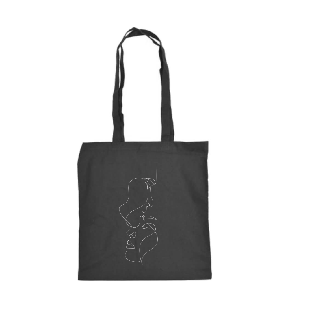 2 Face Silhouette - Tote Bag | Shop Today. Get it Tomorrow! | takealot.com
