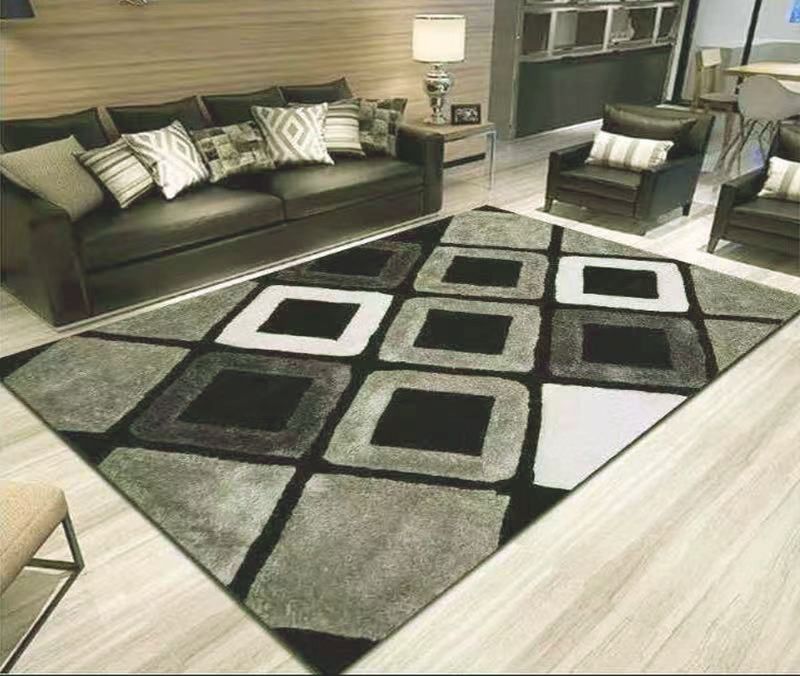 200cm by 150cm - Modern 3D Geometric Design Area 8 Rug | Shop Today ...
