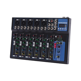 7-Channel DJ Sound Mixing Console With Precision Controls | Shop Today ...
