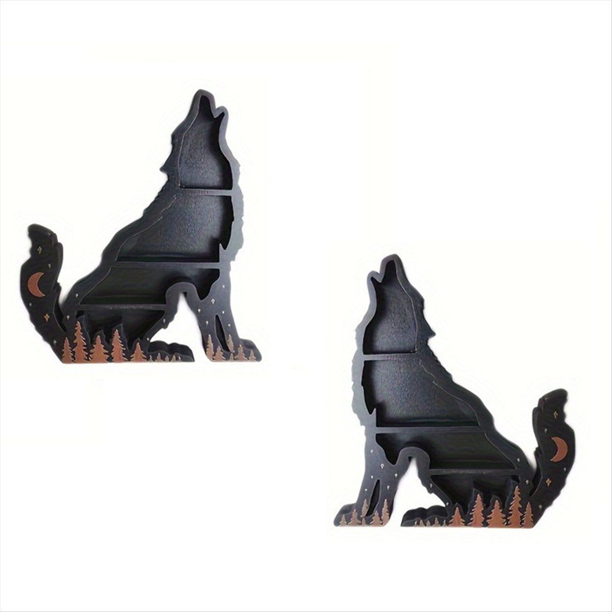 Crystal Stone Display Rack Crystal Stand Wooden Floating Wall Shelf ...