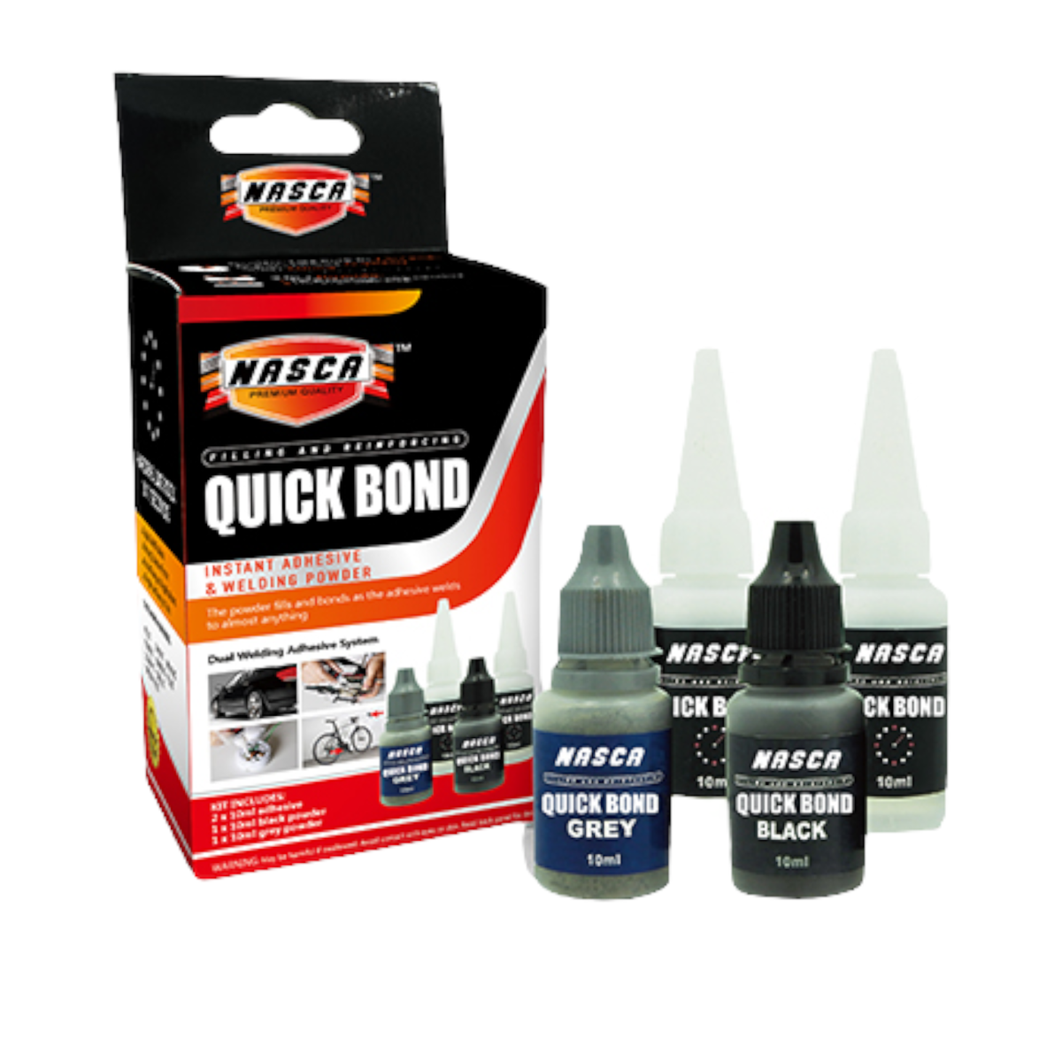 Nasca Quick Bond Instant Adhesive & Welding Powder Set | Shop Today ...