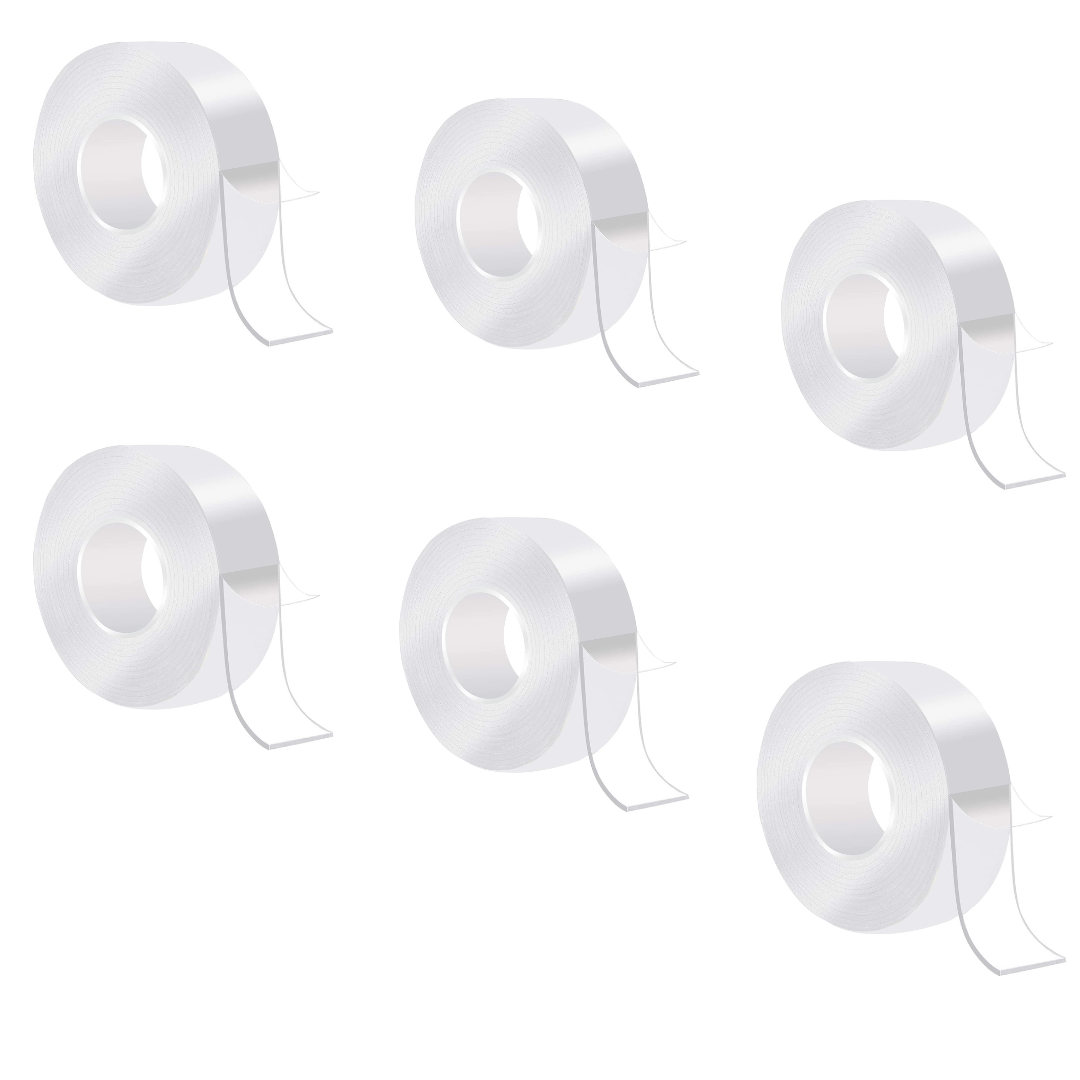 Heavy Duty Reusable Double Sided Tape 1.5M - 6 Pack | Shop Today. Get ...