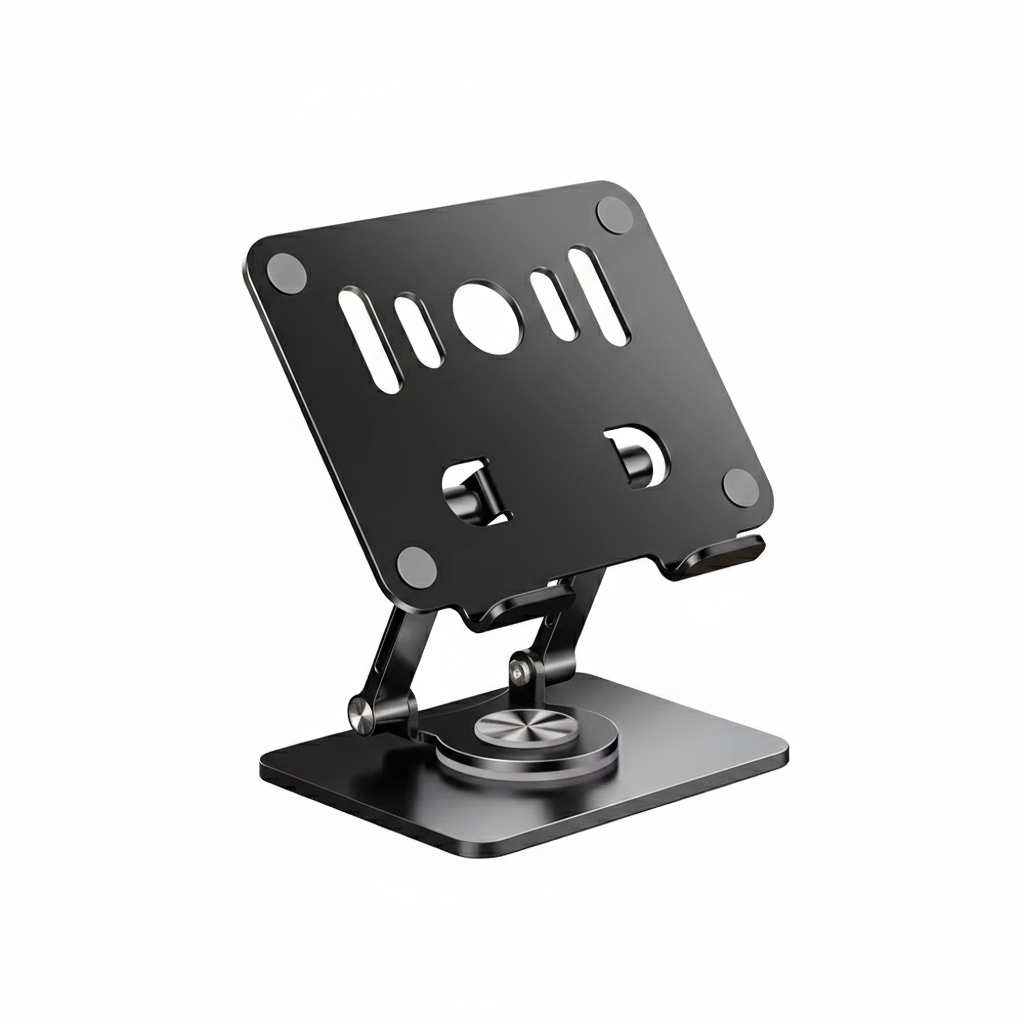Tablet Computer Stand Metal Material Adjustable Height 360 Rotation ...