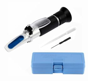 Brix Refractometer 0-32% Brix Meter Refractometer for Testing Sugar ...