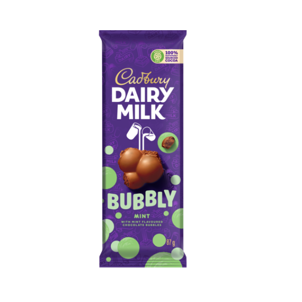 Cadbury- Bubbly Mint 4 x 87g | Buy Online in South Africa | takealot.com Cadbury- Bubbly Mint 4 x 87g | Buy Online in South Africa | takealot.com