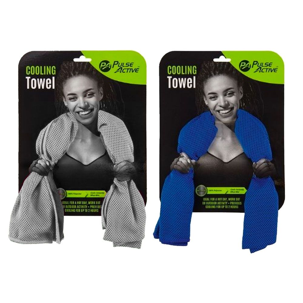 Pulse Active Multipurpose Cooling Fitness Towel - Set of 2 | Shop Today. Get it Tomorrow ...