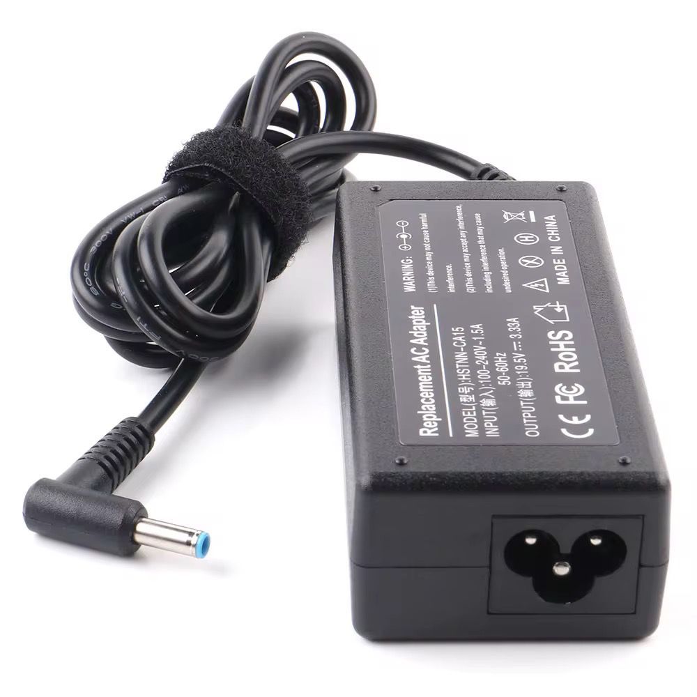 65Watts HP Blue Pin Laptop Charger 19.5V 3.33A - 4.5x3.0mm Charger ...