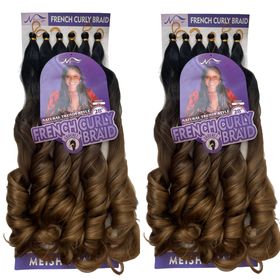 Meisha French Curly Braid - 28 Inch - Color C14 - Pack of 2 | Shop ...