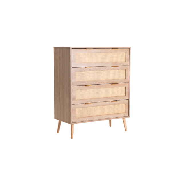 Dewi 4 Drawer Chest - Rustic/Light Oak | Shop Today. Get it Tomorrow ...