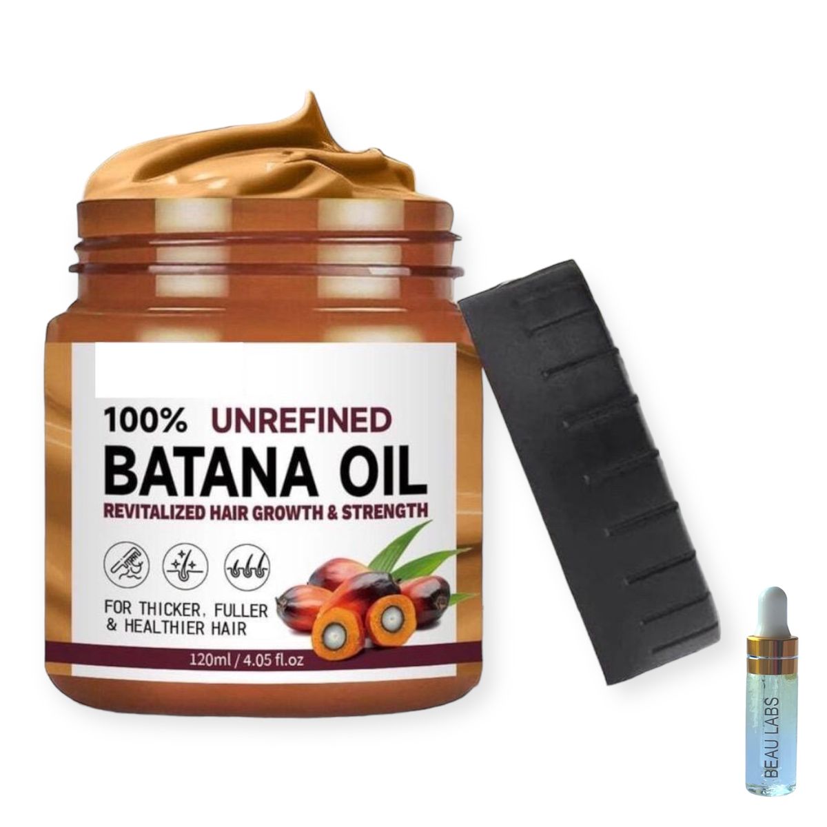 100% Unrefined Batana Hair Oil Butter: Nature's Hair Growth Solution ...