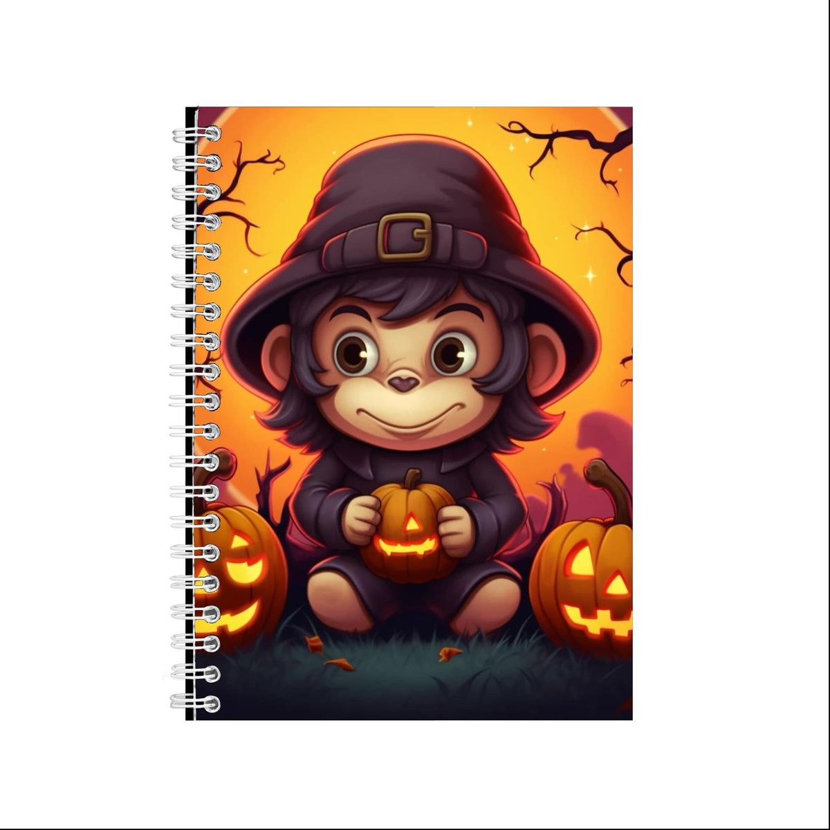 Chimpanzee A5 Notebook Gift Idea Spiral Notepad 206 | Shop Today. Get ...
