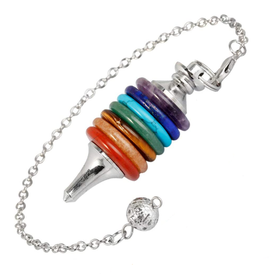 OHM Healing Crystal Pendulum Chakra Dowsing Energy Stones | Shop Today. Get it Tomorrow ...