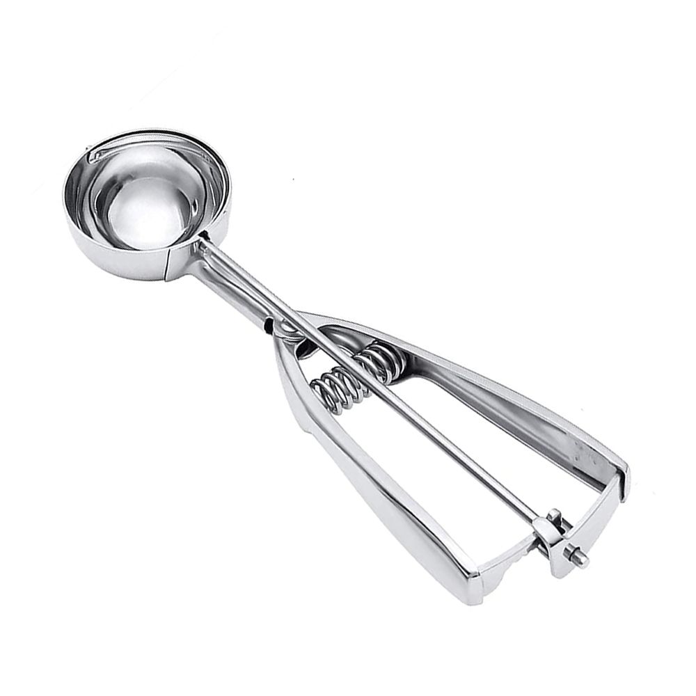Stainless Steel Ice-Cream Scoops Spring Handle Spoon - 6cm | Shop Today ...