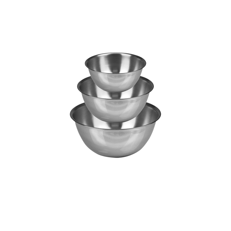 Small Mixing Bowl Set - Stainless Steel | Shop Today. Get it Tomorrow ...