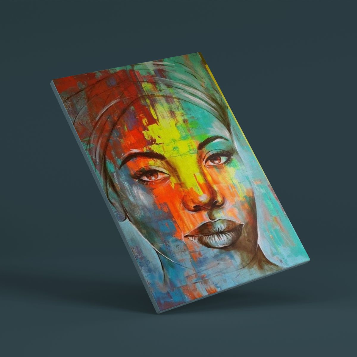 Abstract Face Canvas Wall Art Buy Online In South Africa