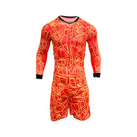 Mitzuma Madrid Sublimated Goalkeepers Kit - Orange | Shop Today. Get it ...