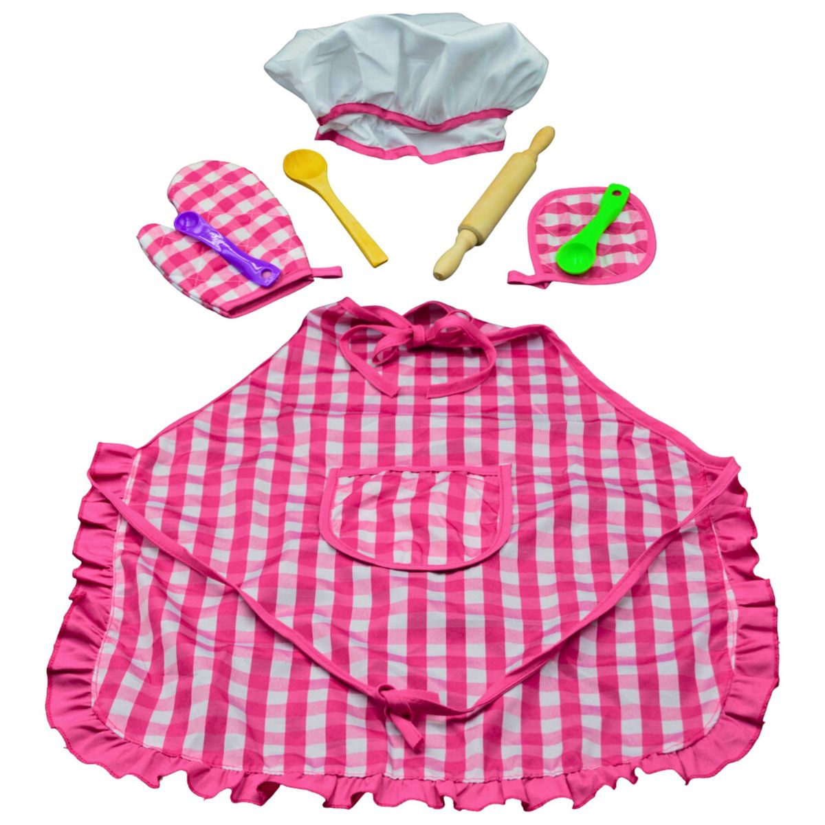Mu Bear & Co- Cooking And Baking Chef Set Costume Pretend Play Toy ...