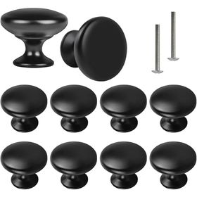 10 Piece Simple Polished Mushroom-Shaped Cabinet Handle Set | Shop ...