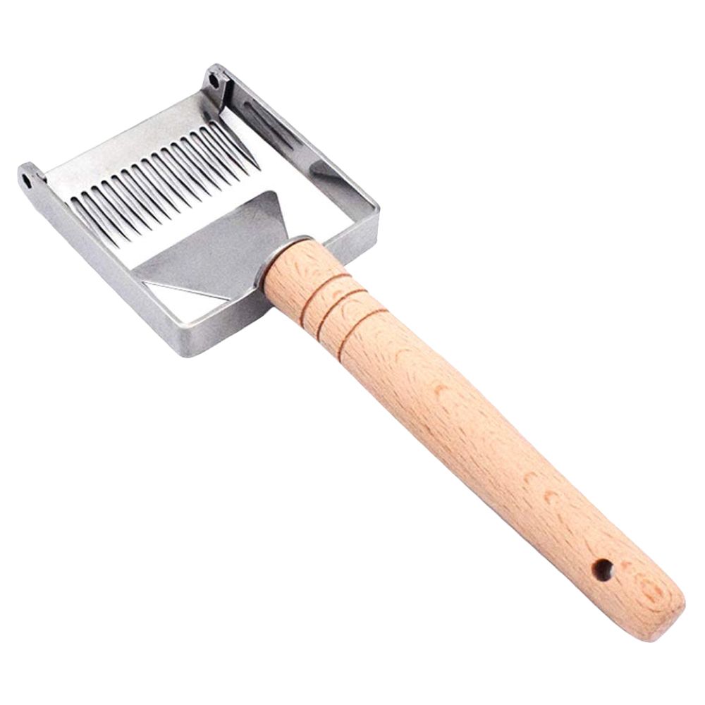 Garden Stainless Steel Beekeeping Scraping Honeycomb Fork Extractor ...