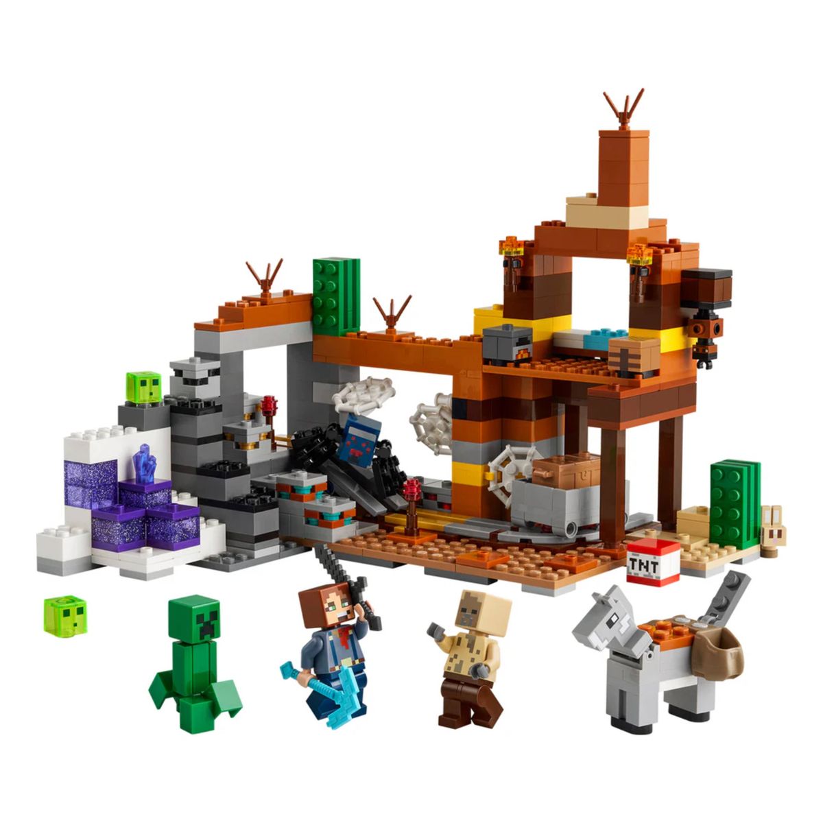 LEGO 21263 Minecraft The Badlands Mineshaft Kids Toy Set (Parallel ...