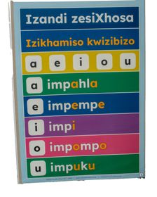 IsiXhosa Sounds Posters | Shop Today. Get it Tomorrow! | takealot.com