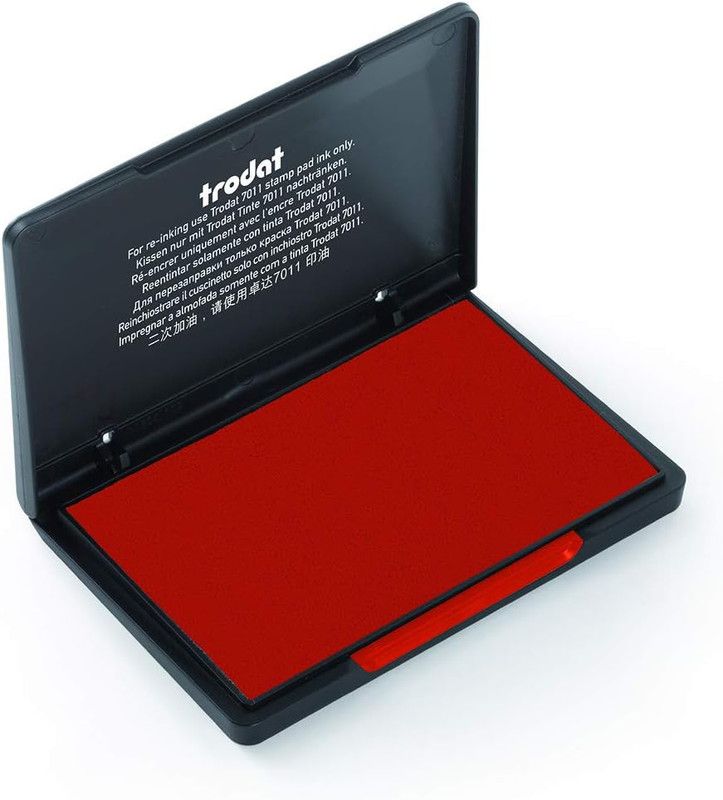 Trodat 9052 Hand Stamp Pad Red | Shop Today. Get it Tomorrow ...