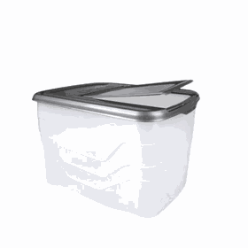 Storage Container Flip Lid - 40 Litre - Silver | Shop Today. Get it ...