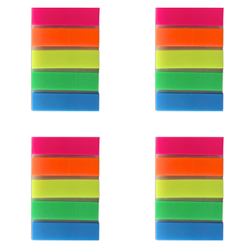 Rectangular Sticky Notes 5 Colors Pack of 4 | Shop Today. Get it ...