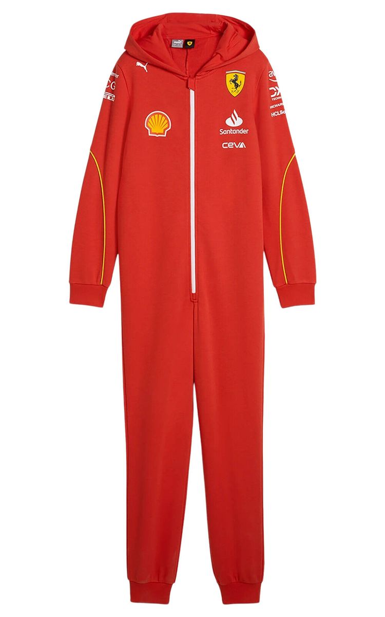 2024 Scuderia Ferrari F1 Kids Team Hooded Jumpsuit | Shop Today. Get it ...