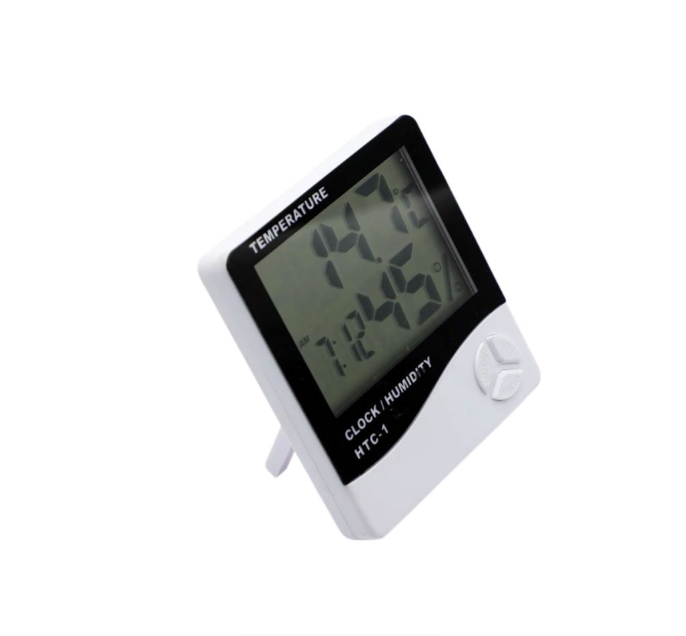 Digital Temperature Clock and Humidity Meter MLx1 | Shop Today. Get it ...