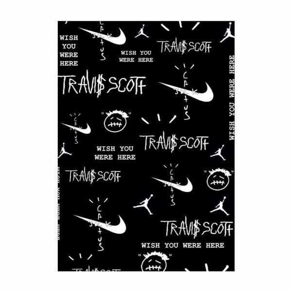 Travis Scott and Nike Colab - A1 Poster | Shop Today. Get it Tomorrow ...