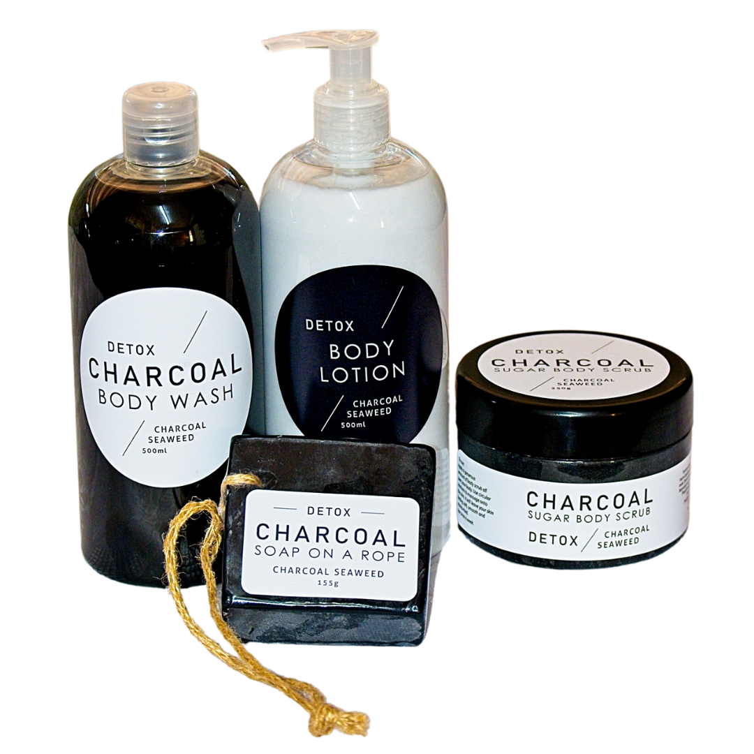 Tru-Care Handmade Charcoal Body Care Pamper Set | Shop Today. Get it ...