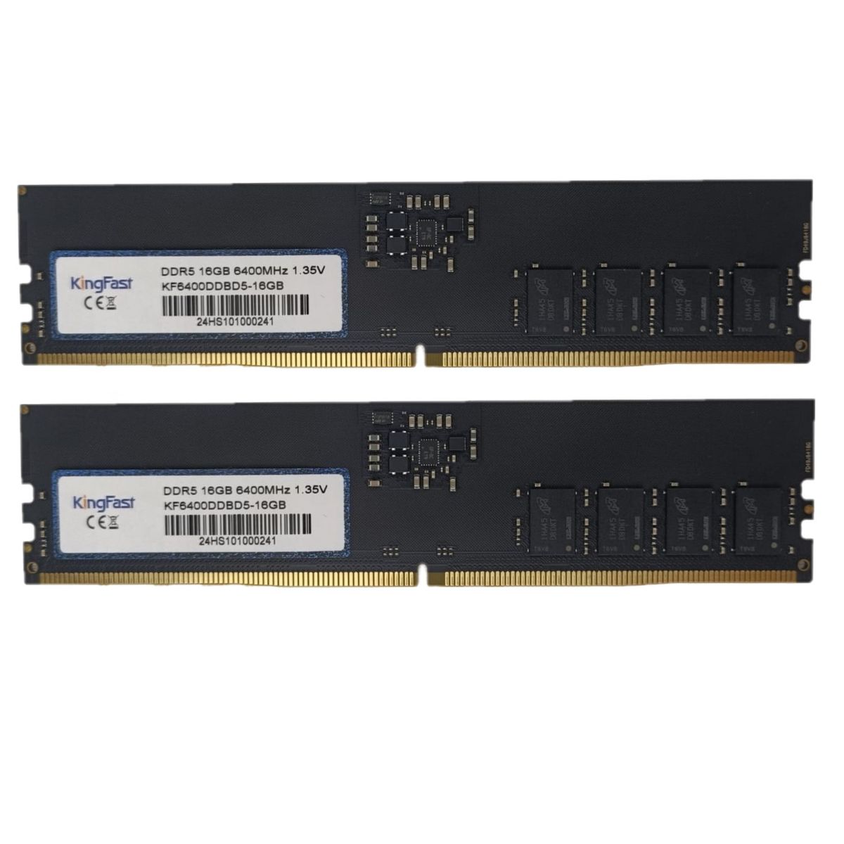 Kingfast XMP Profiles 32GB DDR5 6400MHz Desktop RAM Combo(2x16GB DDR5 ...