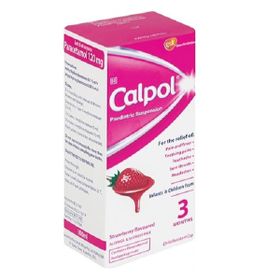 Calpol - Paediatric Syrup Original 100ml - Strawberry x 2 | Shop Today ...