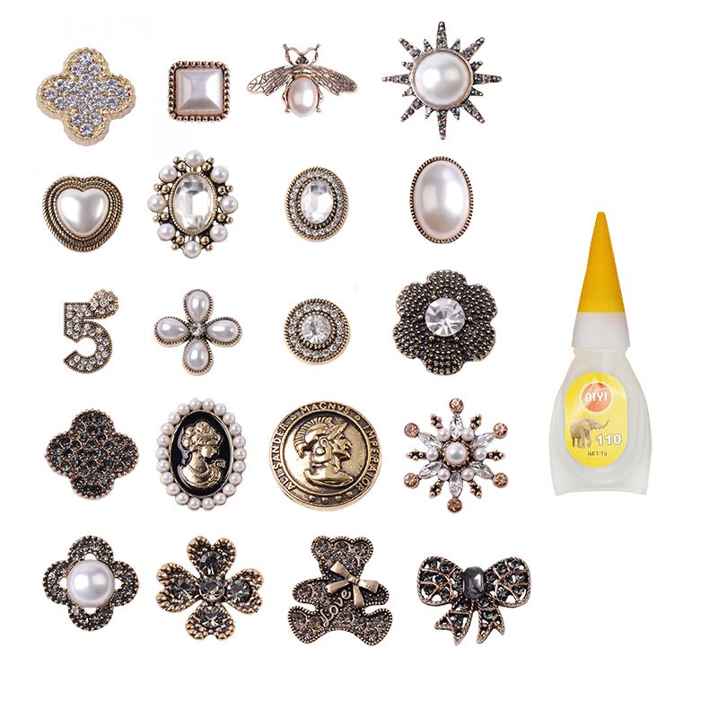 Bigfive DIY Charms Set Shoe Charms DIY Jewelry Making Craft Phone Case ...