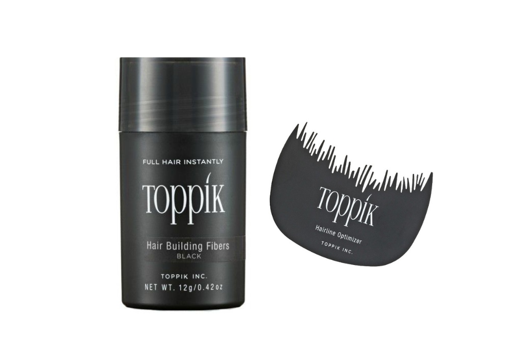 Toppik hair building fibers for hairloss set with hairline comb - 12G ...