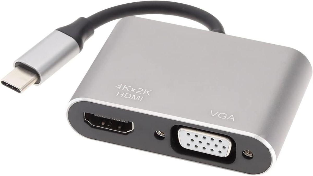 Type-C/ USB-C To HDMI/VGA Video Converter Hub PB | Shop Today. Get it ...